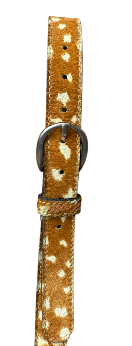 Deer Hair on Hide Leather Belt – Dalton's England